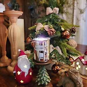 FULUUU Bergamot & Fig Scented Candles for Home - Christmas Gifts for Women Men | Natural Soy Candles | Best Friend Birthday Gifts | 7oz 40 Hours Burn Time