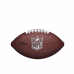 WILSON NFL Stride Football - Brown, Official Size