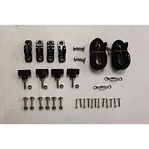 Vortex Royal Blue Square Tube Frame 4 Bow Pontoon/Deck Boat Bimini TOP 8' Long, 97-103" Wide 1 to 4 Business Day DELIVERY