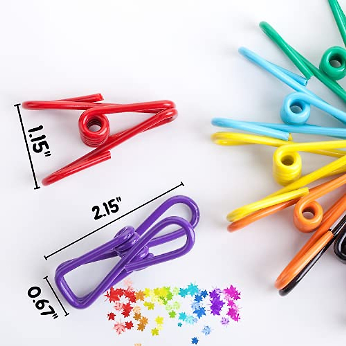 Mr. Pen Chip Clips - 18 Pack in Assorted Colors