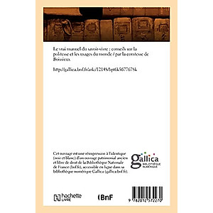 Le Vrai Manuel Du Savoir-Vivre: Conseils Sur La Politesse Et Les Usages Du Monde (Éd.1877) (Savoirs Et Traditions) (French Edition)