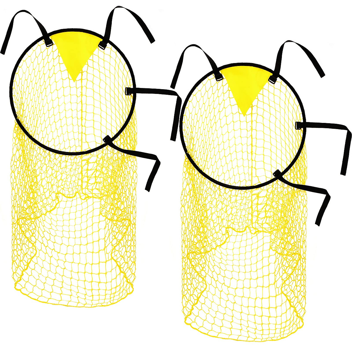 2 Pcs Soccer Top Bins Soccer Target Goal Soccer Ball Target with Highlighted Scoring Zones Corner Shooting Soccer Goal Target Nets for Shooting Accuracy Training Practice Equipment Trainer Gifts