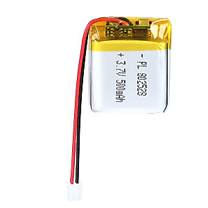 YDL 3.7V 480mAh 802528 Lipo Battery Rechargeable Lithium Polymer ion Battery Pack with PH2.0mm JST Connector