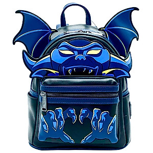 Loungefly DISNEY VILLAINS CHERNABOG COSPLAY MINI BACKPACK, Blue, Medium