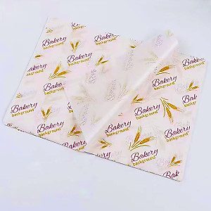 Wax Paper Sheets Sandwich Wrap Paper - 10x14" Food Wrapping Paper Liners, Grease Resistant Picnic Paper Sheets for Basket Bread Restaurants BBQs Parties (100Pcs)