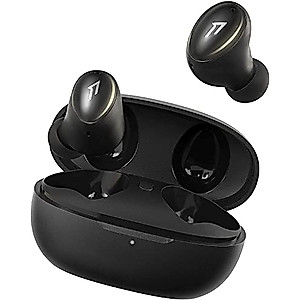 1MORE ColorBuds 2 Active Noise Cancelling Wireless Earbuds, Bluetooth 5.2 Earphones, Sound ID, Dual Mode Noise Cancelling, CVC 8.0 for Clear Calls, Fast & Wireless Charging, IPX5, Black