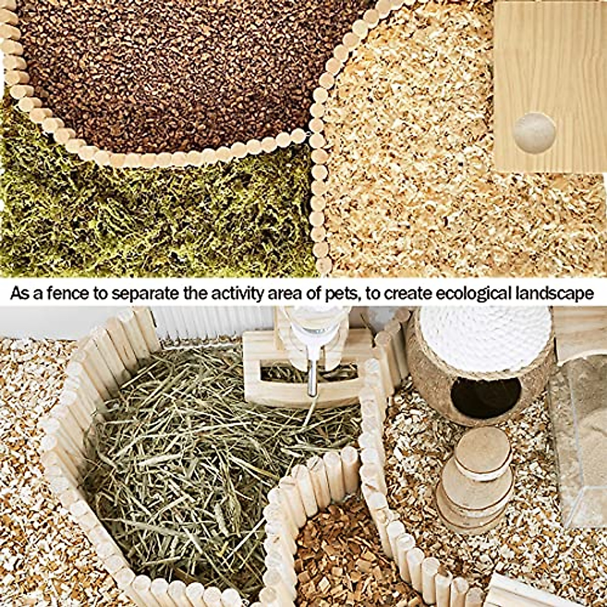 Hamiledyi Hamster Bridge,Hamster Wooden Bridge Bendy Climbing Ladder,Hamster Long Suspension Bridge Chew Toys for Hamster Rat Mice Gerbil Chinchilla Guinea Pig Chipmunk Sugar Glider