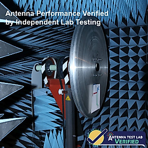 Proxicast Ultra Low Profile Indoor/Outdoor Omni Directional MIMO WiFi Antenna - Dual Band/Triple Band 2.4/5.8/6 GHz WiFi Puck - Through Hole Screw Mount - 3 ft Coax Lead w/RP-SMA (ANT-132-S02)