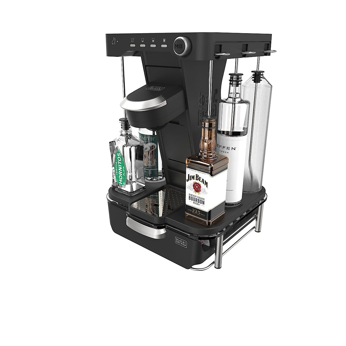 BLACK+DECKER bev by BLACK+DECKER Cocktail Maker Storage Drawer for Bartesian Capsules, Holds up to 36 Bartesian Pods, Sturdy and Stackable Pod Holder (BECS132)