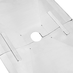 Charbrofire GD4215S Drip Pan Grill Replacement Parts for Master Forge Grease Tray HW01366A-05-10-00 Adjustable Drip Tray with Catch Pan Assembly 1 Pack