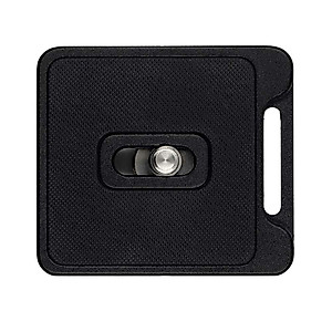 ProMaster Quick Release Plate for XC-M Tripods and Ball Heads - Black - Convenient and Secure Camera Mounting Solution, (Model 3608)