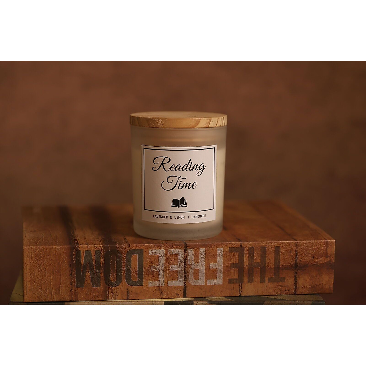 Book Lovers Gifts, Gifts for Readers, Reading Gifts, Reading Candles, Reading Themed Gifts, Lemon Lavender Candle, Gifts for Men Women