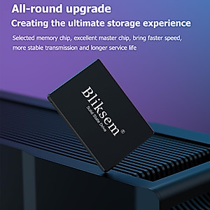 Bliksem SSD 240GB SATA III 6Gb/s Internal Solid State Drive 2.5″ 7mm(0.28″) 3D NAND TLC Chip for Laptop and Pc KD650 (Black 240GB)