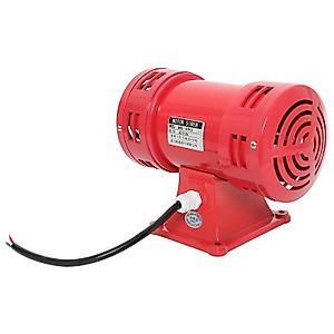 YaeCCC Air Raid Siren,110V Siren Alarm 150db 60HZ,Industry Electric Motor Driven Siren,Super Loud Siren Alarm for Home and Outdoor Siren