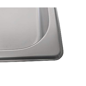 Update International (SPH-504) Half-Size, Anti-Jam Steam Table Pan, 4" Deep
