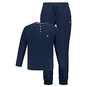 JP 1880 Menswear Big & Tall Plus Size L-8XL Pajama Set night blue XLT 800377130