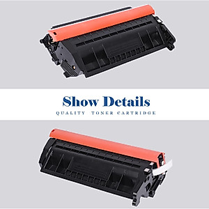 148X 148A Toner Cartridge Black High Yield 2 Pack Compatible Replacement for HP 148X 148A W1480X W1480A for HP Laserjet Pro 4001dw 4001dn 4001n MFP 4101fdw 4101fdn Printer Ink