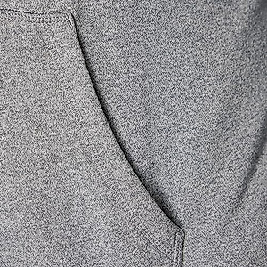 Amazon Essentials Hoodie For Men, Sherpa-Lined Full-Zip Fleece Sweatshirt, X-Large, Light Grey Heather