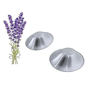 SilverMio The Original Silver Nursing Cups, Nipple Shields for Nursing Newborn, Nursing Silver Breast Pads Breastfeeding Newborn Essentials Must Haves, Baby Essentials (Regular Trilaminate)