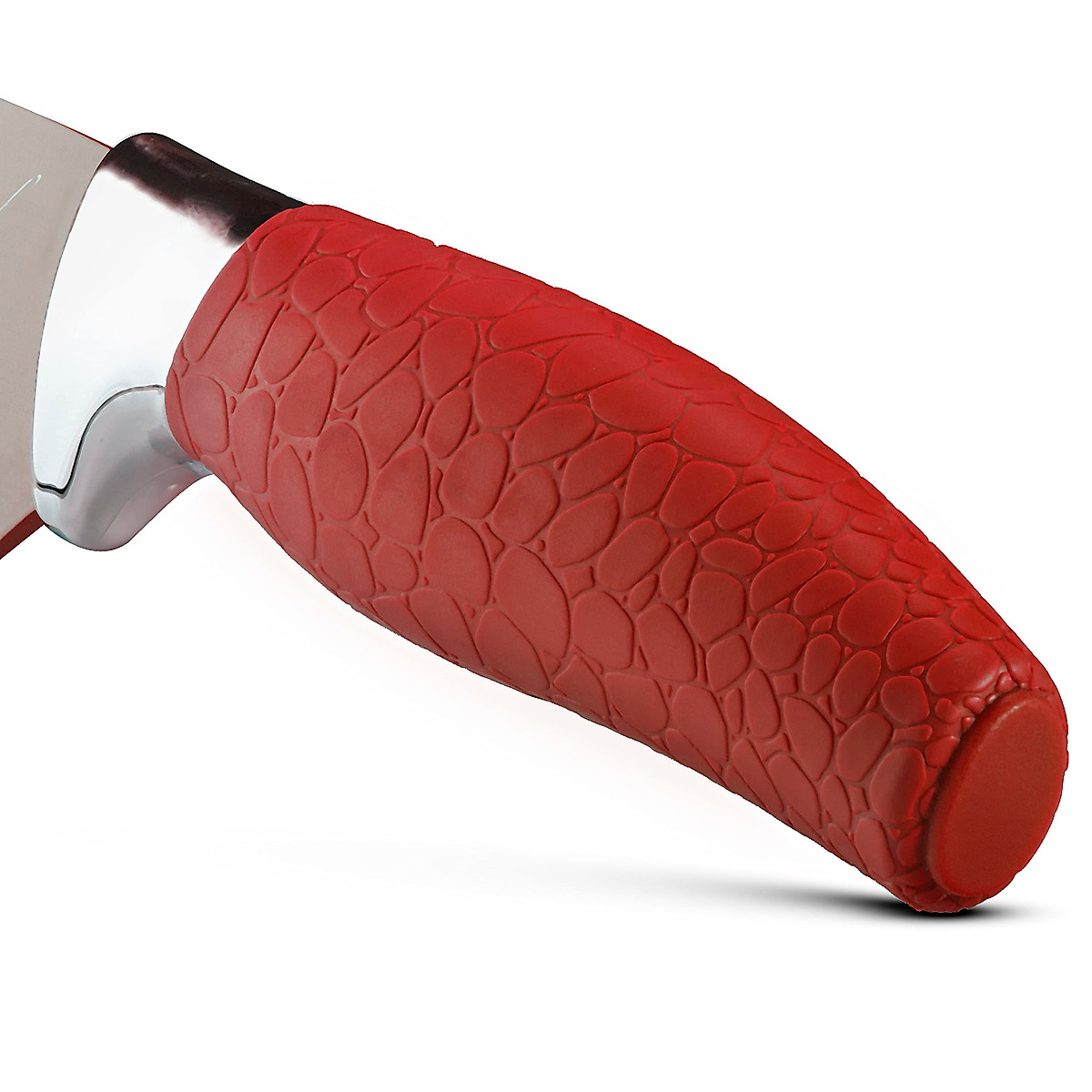 Chef Essential Carbon Steel Culinary Knife Set – 6-Piece Sharp Knife Set – Meat, Veggie, Bread Knife Set – Nonstick Chef Knife Cooking Knives – Professional Sharp Kitchen Knife Set Without Block