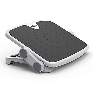 AboveTEK Ergonomic Footrest with 2 Adjustable Height Positions, 30 Degree Tilt Angle, Under Desk Foot Rest for Home & Office Desk Accessories, Non-Skid Feet for Stability, Gifts for Mom Wife Children