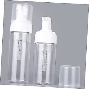 Alipis 4 Pcs touchless soap Dispenser for Kitchen Sink ABS Soap Dispenser Foam Containers Home Soap Dispenser Refillable Bottles Liquid containers Pump Bottle soap Bottle Makeup Remover