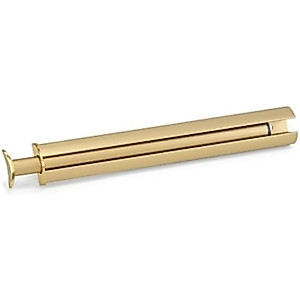 TAG Hardware Premium 14 1/8 Inch Long Expendible Pullout Closet Wardrobe Valet Rod (Matte Gold)