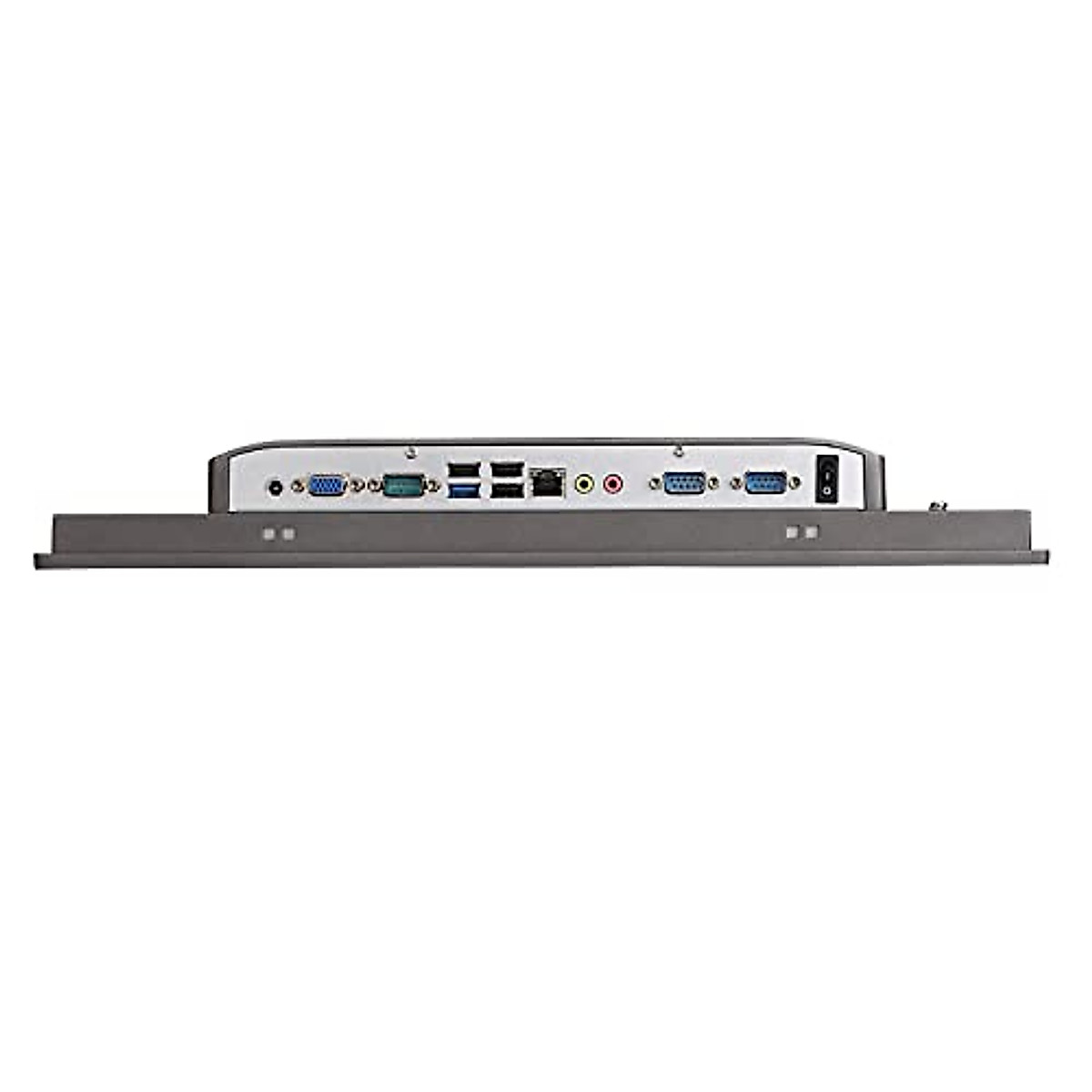 HUNSN 17 Inch TFT SXGA LED IP65 Industrial Panel PC, 10 Point Projected Capacitive Touch Screen, Intel J1800, Windows 11 or Linux Ubuntu, PW22, VGA, 4 x USB, LAN, 3 x COM, 8G RAM, 128G SSD