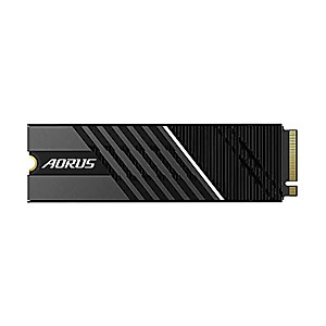 GIGABYTE AORUS Gen4 7000s SSD 2TB PCIe 4.0 NVMe M.2, Nanocarbon Coated Aluminum Heatsink, 3D TLC NAND, SSD- GP-AG70S2TB