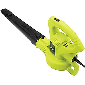 Sun Joe SBJ601E-P2 2-Speed Electric Blower, 215 MPH, 10 Amp (Green)