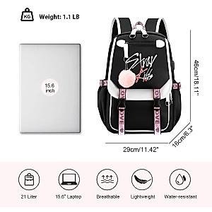 Casual Backpack Laptop Backpack, Women 15.6 Inches College Laptop Bag Travel Outdoor Daypack Bags Vintage Daypacks for Women 11.8 in * 8.26 in * 17.3 in (HFR07)