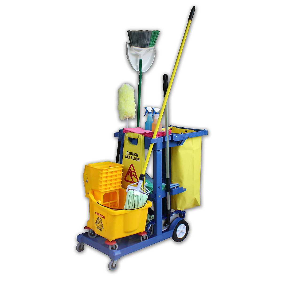 Janitor Cart - Blue