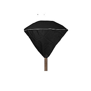 Hampton Bay 38,200 BTU Bronze Heat-focusing Propane Gas Patio Heater Heat-focusing Reflectors Adjust to Offer Excellent Heat Distribution