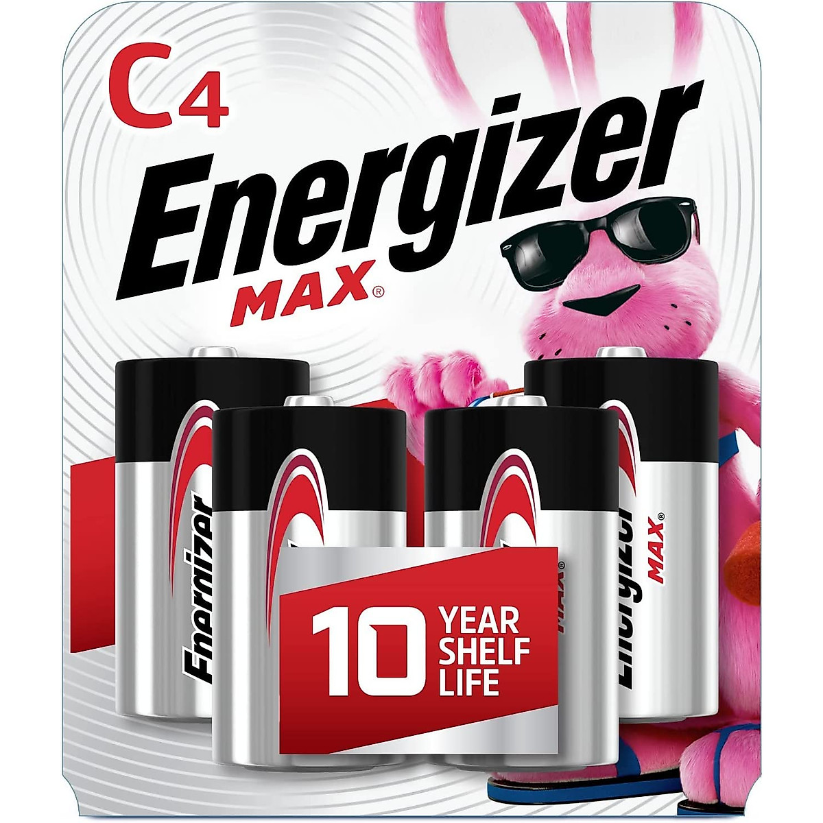 Energizer C Batteries, Max C Battery Premium Alkaline Combo Pack, 12 Count