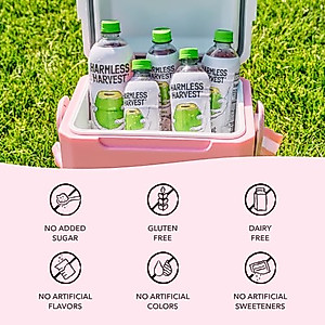 Harmless Harvest Organic Coconut Water Drink, Hydrate with Natural Electrolytes, No Sugar Added, Fair for Life Certified, Original Coconut Water 12 Fl Oz (Pack of 12)