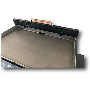 UTVGIANT 36 Inch Black Stone Griddle Cover Lid, Powder Coated Black Aluminum Lid Storage Cover for 36 inch Black Stone Griddles - Made in USA
