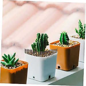 Happyyami Mini Wood Picket Fence Rustic Christmas Decor Mini Plants Border Fencing Garden Fence No Dig Fence Brown Outdoor Christmas Decorations Miniature Fence Fairy Child Flower Bed Wooden