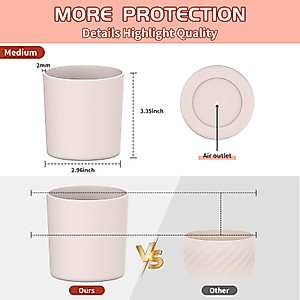 WUQID Higher Silicone Boot Compatible with Stanley Quencher H2.0 40oz 30oz 20oz & IceFlow Flip 30oz 20oz,Fit Same Diameter 20oz-40oz Tumbler Cups Anti-Slip Bottle Bottom Sleeve Cover