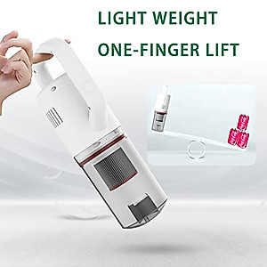 KEROMEE Stick Corded Handheld Vacuum Cleaner 26ft Cord Electric Broom for Pet Hair Hardwood Floor Cat Litter Carpet Cleaning