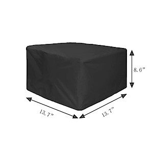 Projector Dust Cover,Fit for Ceiling Mounted Projector and Universa Projector Waterproof,Dust-Proof, UV-Resistant Cover Oxford Cloth,Dimensions13.7" x 13.7" X 8.6"