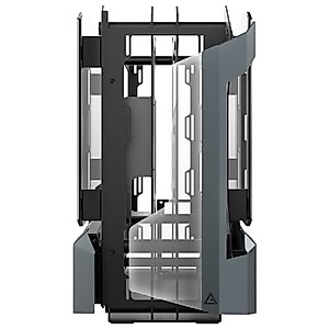 Nautica Antec Supreme Series Cannon, 2 Individual Liquid Cooling Systems, GPU Front & Side Mount, 3 x 360mm Radiators, Type-C & USB3.0, Snap-in Side Panel, Full Tower E-ATX Gaming Case, Black