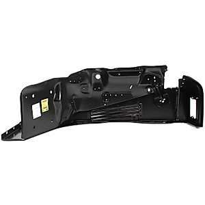 Evan-Fischer Front Fender Set of 2 Compatible With 1997-2006 Jeep Wrangler Primed Steel Driver and Passenger Side