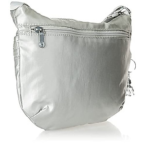 Kipling Women's Arto Small Crossbody, Lightweight Everyday Purse, Casual Shoulder Bag, Bright Metallic