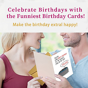 DASLET Funny Birthday Card for Brother, Joke Happy Birthday Greetings Cards for Brother, You Are The Best Brother (Alexa)