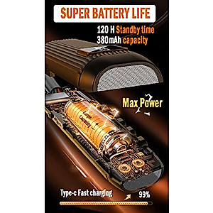 Bluetooth Headphones,Bluetooth 5.3 Wireless Earbuds IPX7, HiFi Stereo in-Ear Earbuds 15 Hours Playtime with Digital Display, Magnetic Earbuds, for Running Sport Work