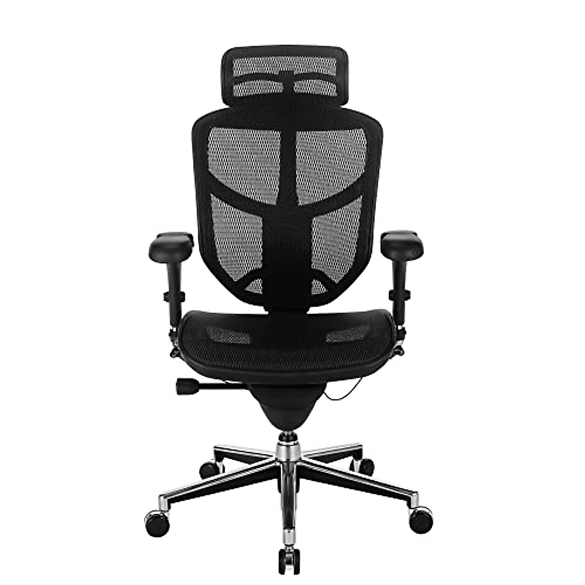 WorkPro® Quantum 9000 Series Ergonomic Mesh High-Back Executive Chair, Black, BIFMA Certified