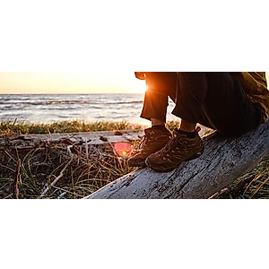 Merrell Men's and Women's Zoned Cushioned Wool Hiking Ankle Socks-Breathable Arch Support, Black, Medium-Large