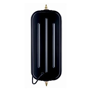 Fit System RH072BH 7" x 16" Black West Coast Ribbed-Back Mirror Head