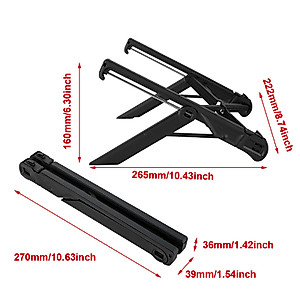 Laptop Stand for Desk Laptop Riser NEXSTAND K7 Foldable Adjustable Stand Holder Portable Monitor Tablet Notebook Stand for Laptops,Tablet