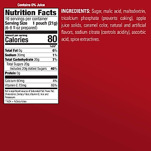 Alpine Spiced Cider Original Drink Mix, Apple Flavor, 120 Pouches